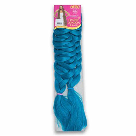 AFROTEX LONDIE LONDON BRAID 100" #Twilight Blue – Delu Cosmetics